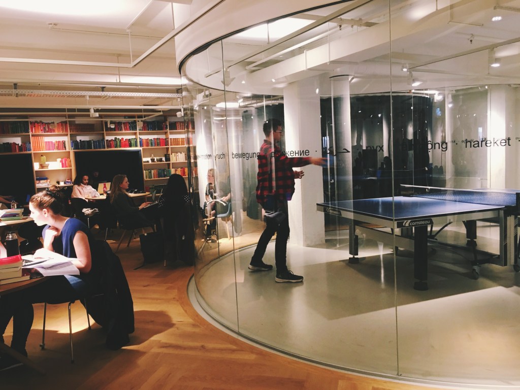 Aarhus University Library – a garden with books and pingpong – Library ...