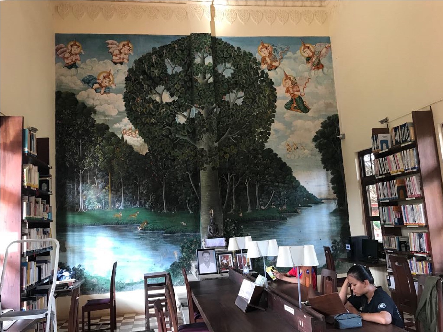 Wat Damnak Center for Khmer studies library – A library in a Buddhist ...