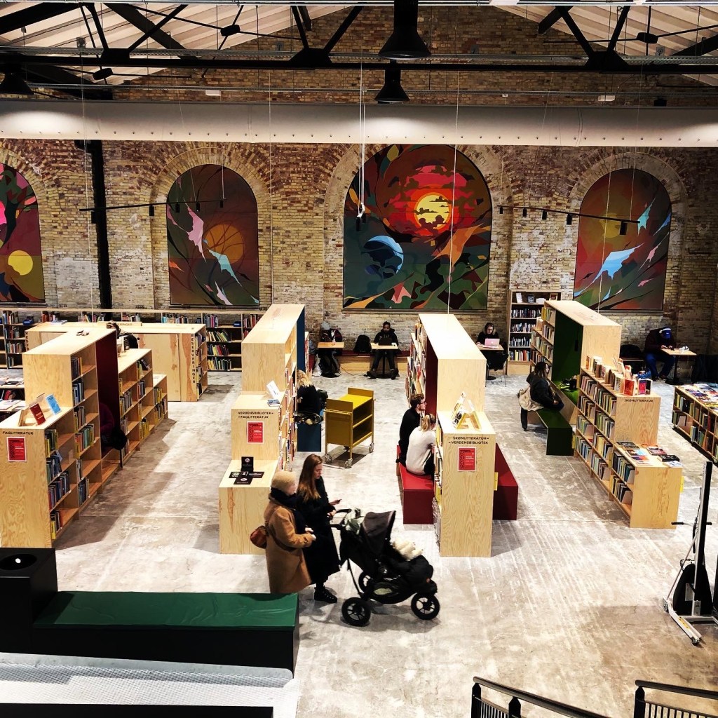 Nørrebro Public Library – a new and buzzing community living room ...